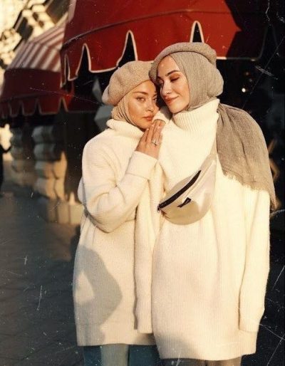 Winter Hijab Look Ideas With Stylish Hat - Hijab-style.com