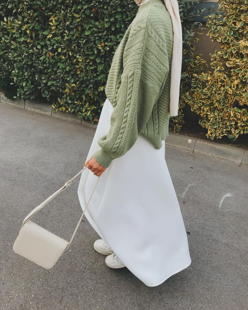 2020 Hijab Trend: Matcha Outfit Style Ideas - Hijab-style.com