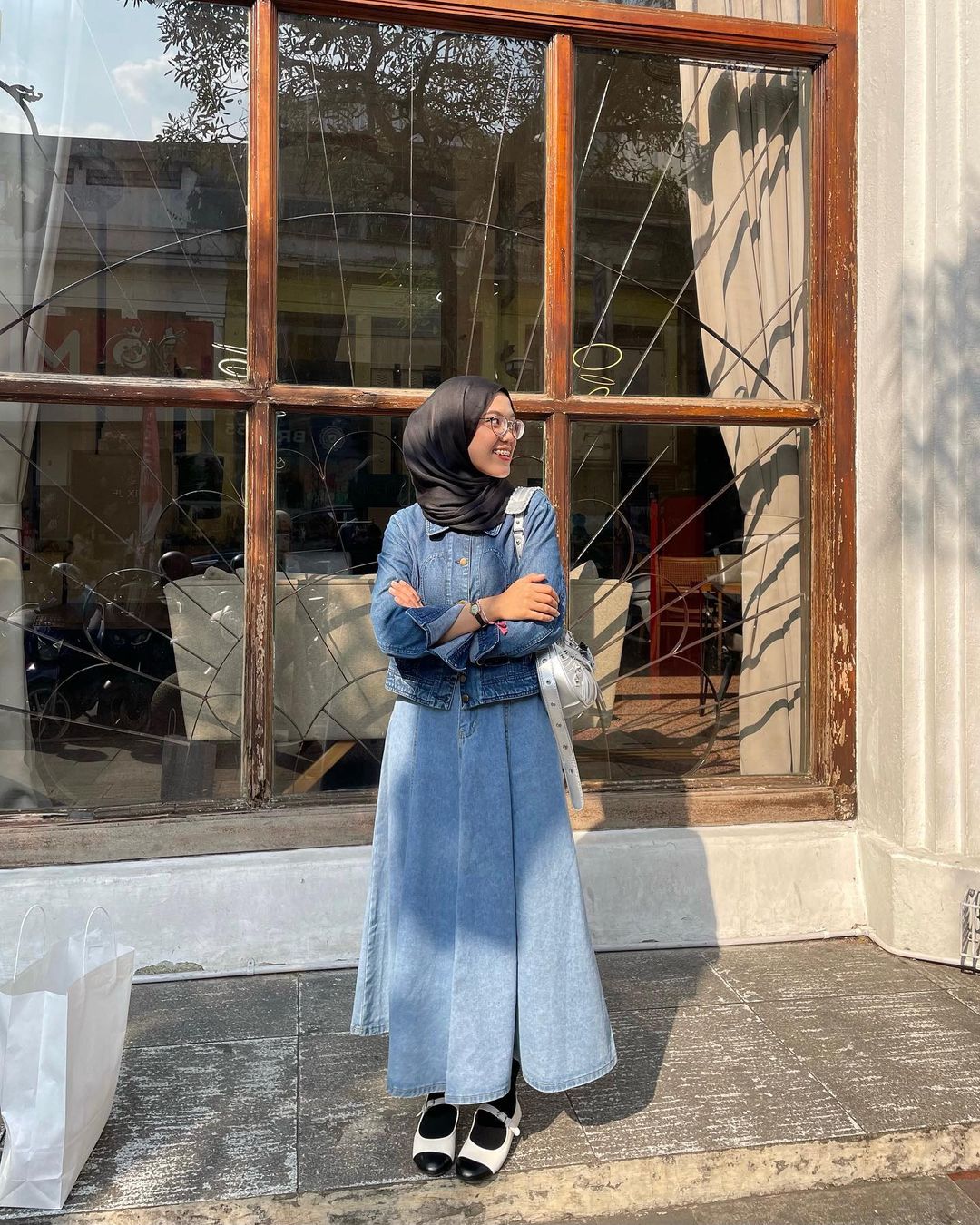Chic Styling the Ballet Flat For Hijab Look On 2023 - Hijab-style.com